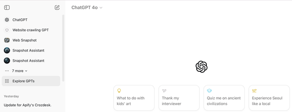 How to build a GPT with a knowledge base