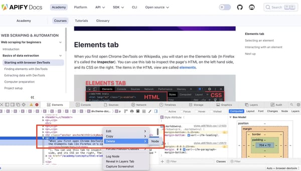 Inspect elements in Chrome, Safari, Firefox, and more