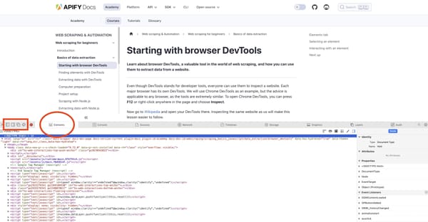 Inspect elements in Chrome, Safari, Firefox, and more