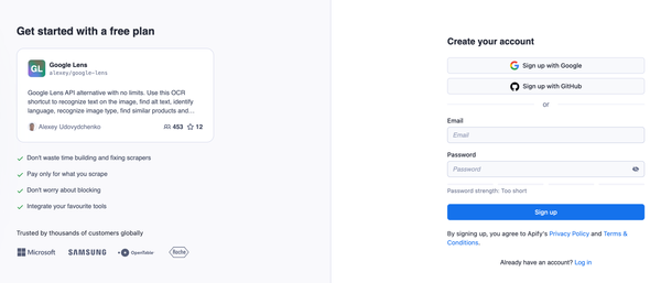 How to use Google Lens API for OCR text and image search