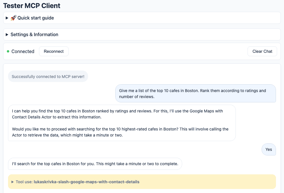 How to use MCP with Apify Actors
