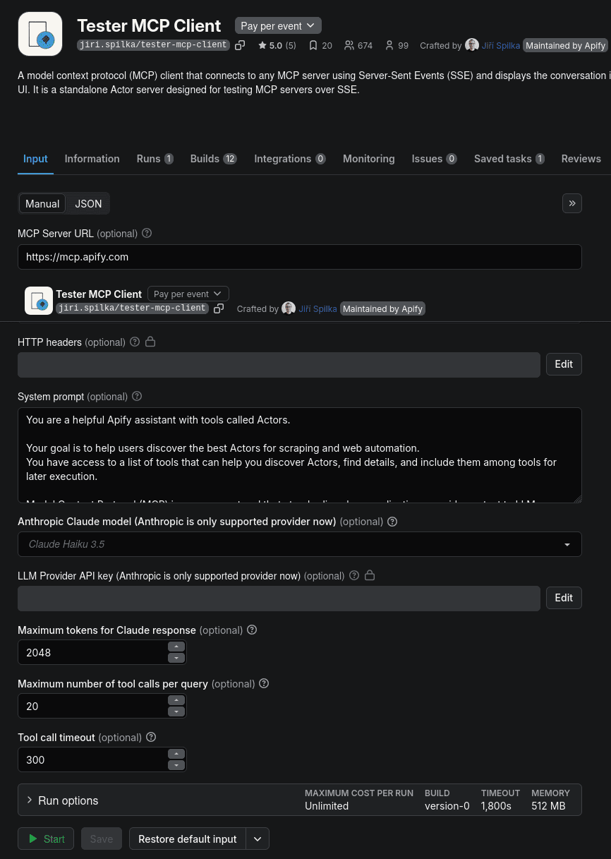 How to use MCP with Apify Actors